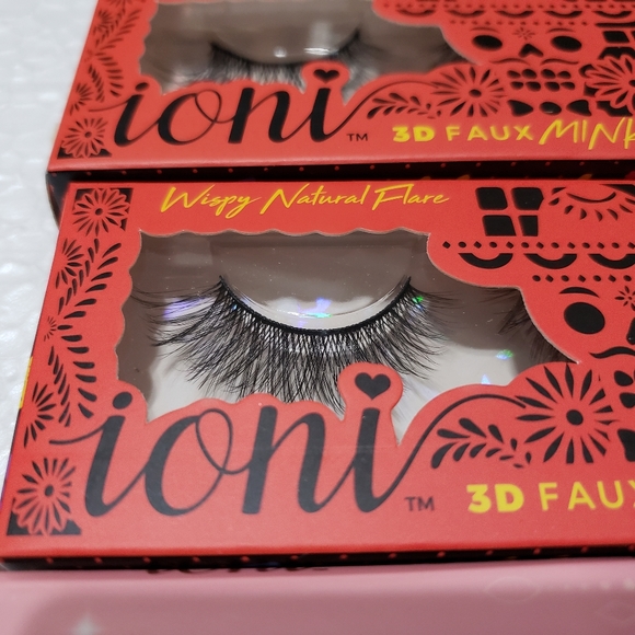 Ioni Cosmetics | Makeup | Ioni Cosmetics Lashes Wispy Natural Flare Set Of 2 | Poshmark